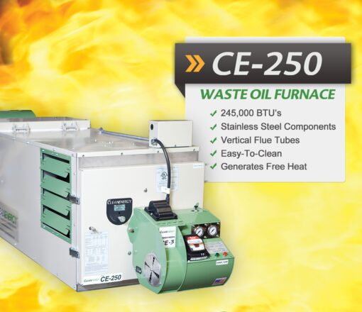Recycle Waste Oil Into Heat Using Advanced Heaters